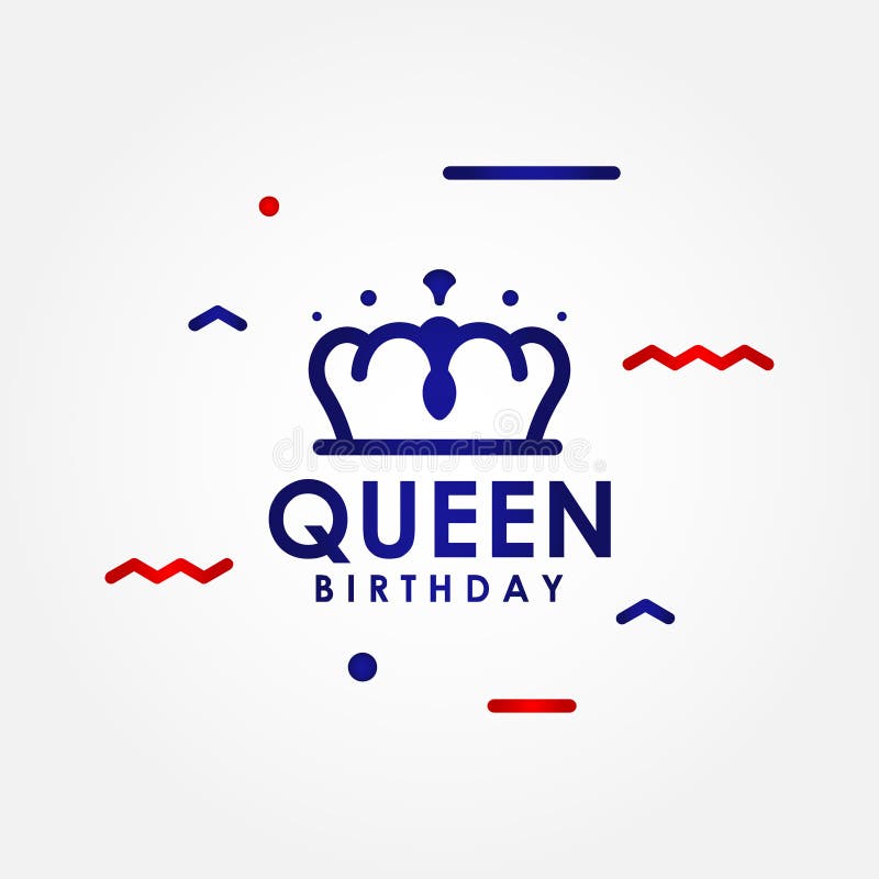 Happy Queens Day Vector Design Illustration for Celebrate Moment Stock ...