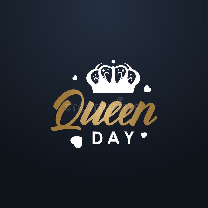 Happy Queens Day Vector Design Illustration for Celebrate Moment Stock ...