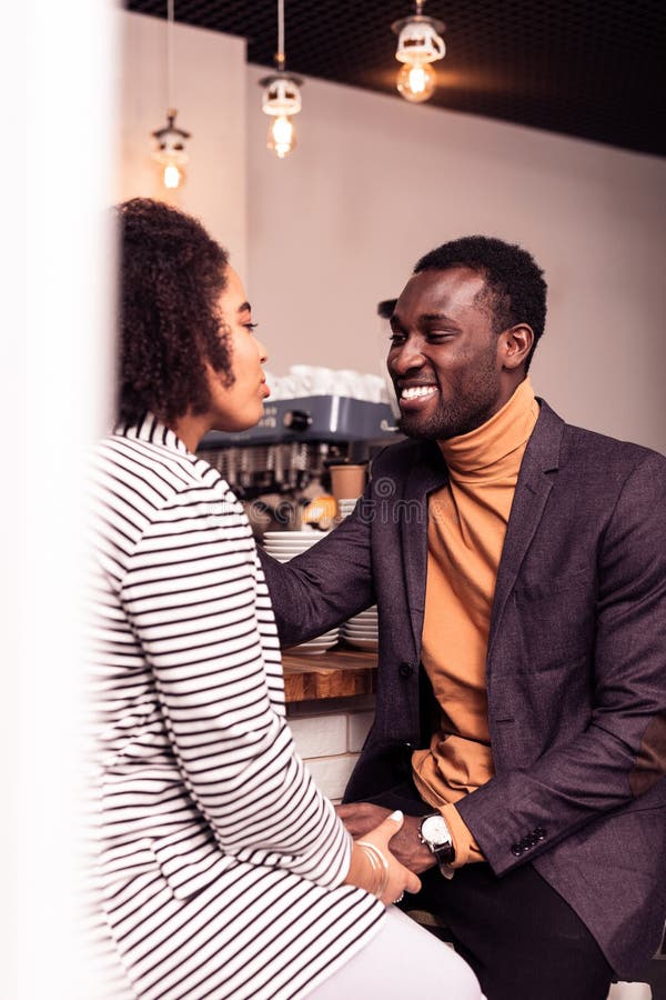 Happy Nice Young Couple Spending Time Together Stock Image - Image of ...