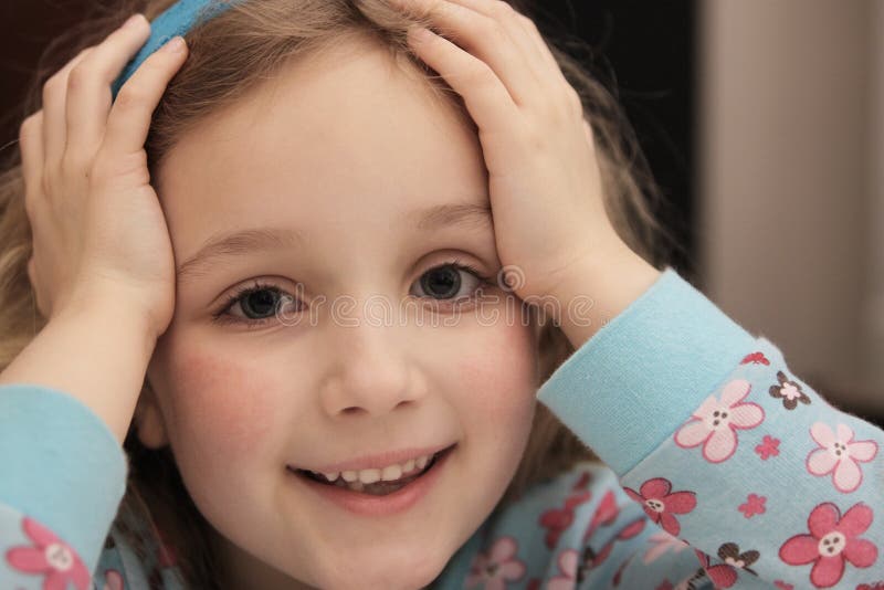 Happy, relaxed girl stock image. Image of girl, female - 29280663