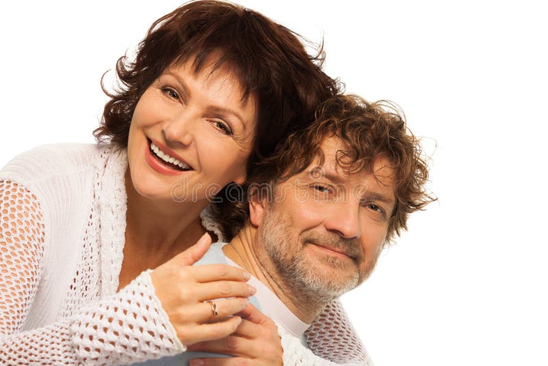 Happy Respectful Old Couple Stock Photo - Image of husband, caucasian ...