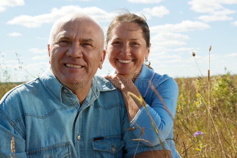 Happy Retired Couple stock image. Image of caucasian - 16740915