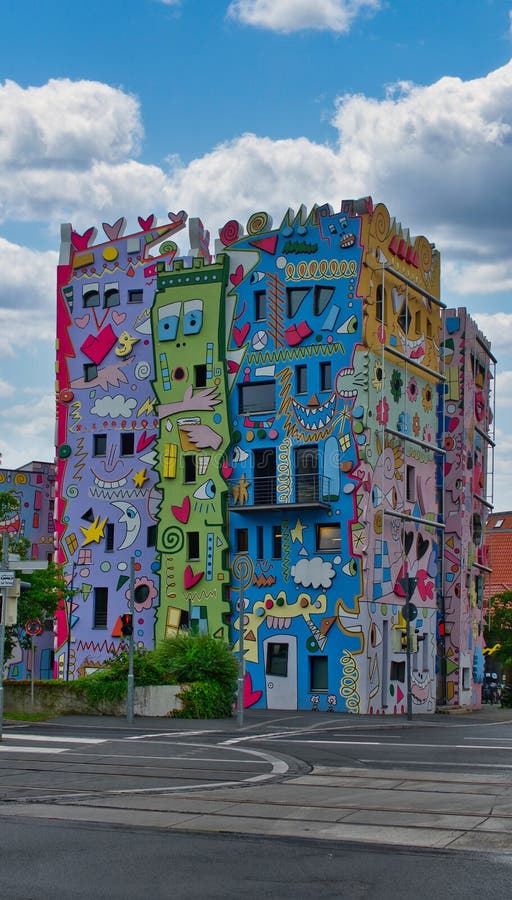 The Happy Rizzi House in Braunschweig or the Colourful House Stock ...