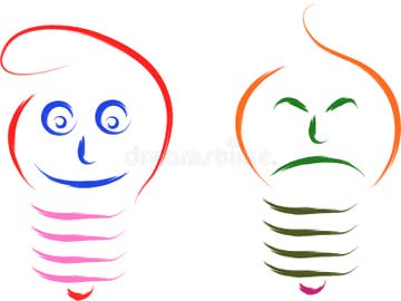 Sad Light Bulb Cartoon Stock Illustrations – 405 Sad Light Bulb Cartoon ...