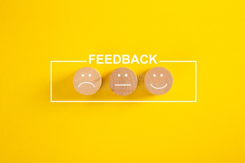 Happy, Sad and Neutral Faces Over Yellow Background Stock Image - Image ...