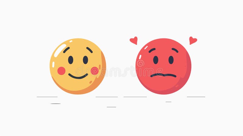 Happy and Sad Smiley: Explore Human Emotions with Expressive Face Image ...
