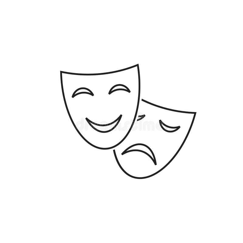 Happy And Sad Face Mask Drawing Online Deals | www.oceanproperty.co.th