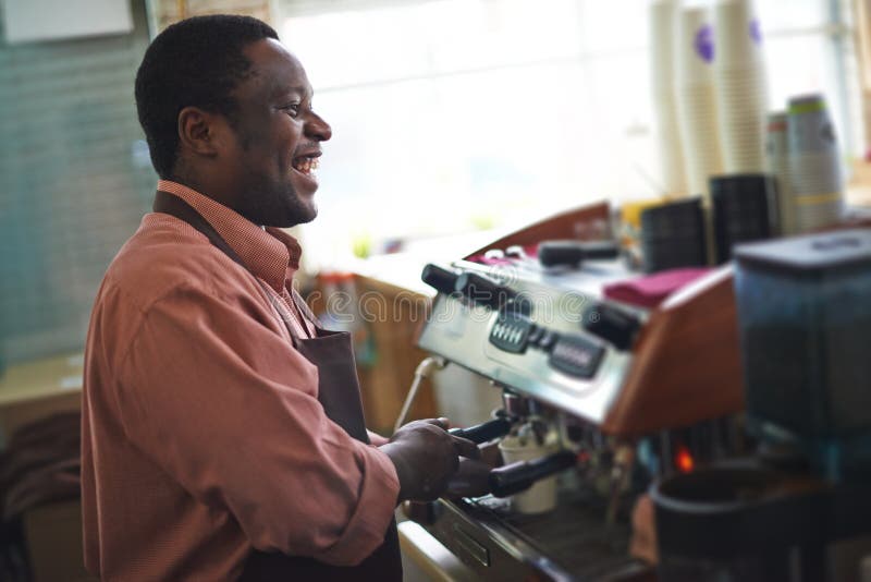 Happy salesman stock photo. Image of vendor, adult, american - 55545810