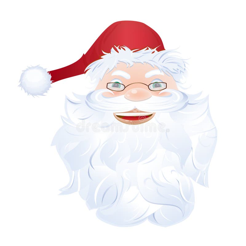 Happy santa stock vector. Illustration of nicholas, carol - 20307953