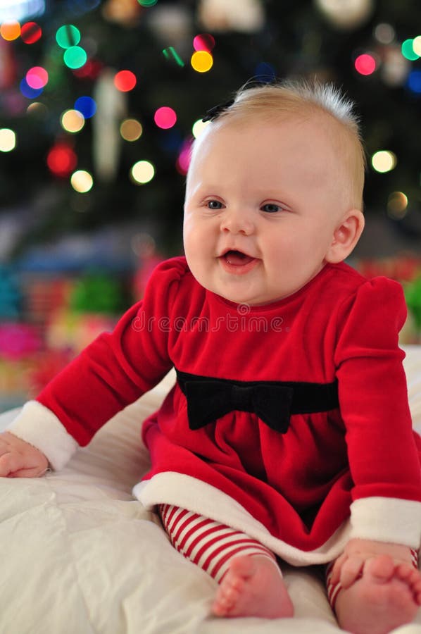 Santa Baby FAce Amazed stock photo. Image of amazed, female - 17419958