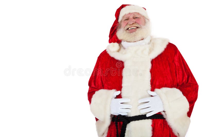 Santa tiptoe stock image. Image of beard, nicholas, sneaky - 12238679