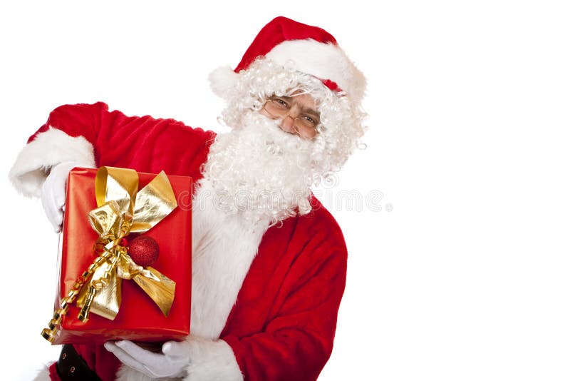 Kickboxing Santa Claus stock image. Image of greybeard - 35694529