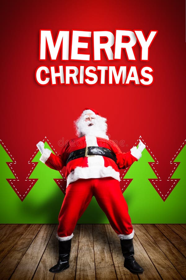 Happy Santa Claus stock image. Image of merry, santa - 81169901
