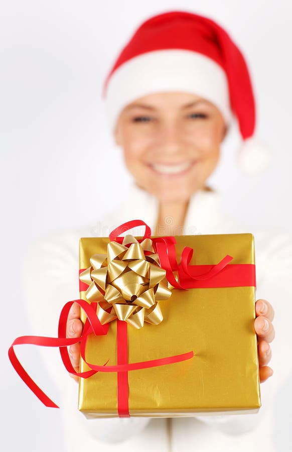 Happy Santa Boys with Gifts Stock Photo - Image of bags, sale: 22079322