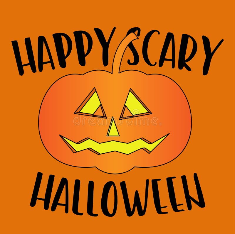 Happy Scary Halloween Banner with Bats Stock Vector - Illustration of ...