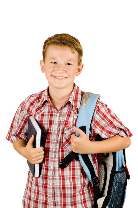 Happy school boy stock photo. Image of little, male, school - 10319694
