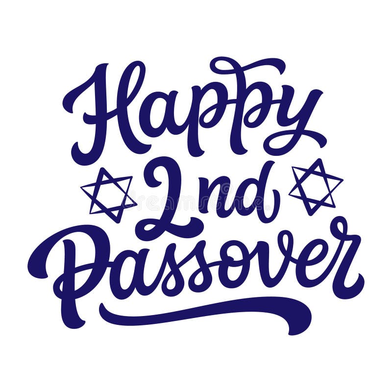 Happy Second Passover Stock Illustrations – 2 Happy Second Passover ...