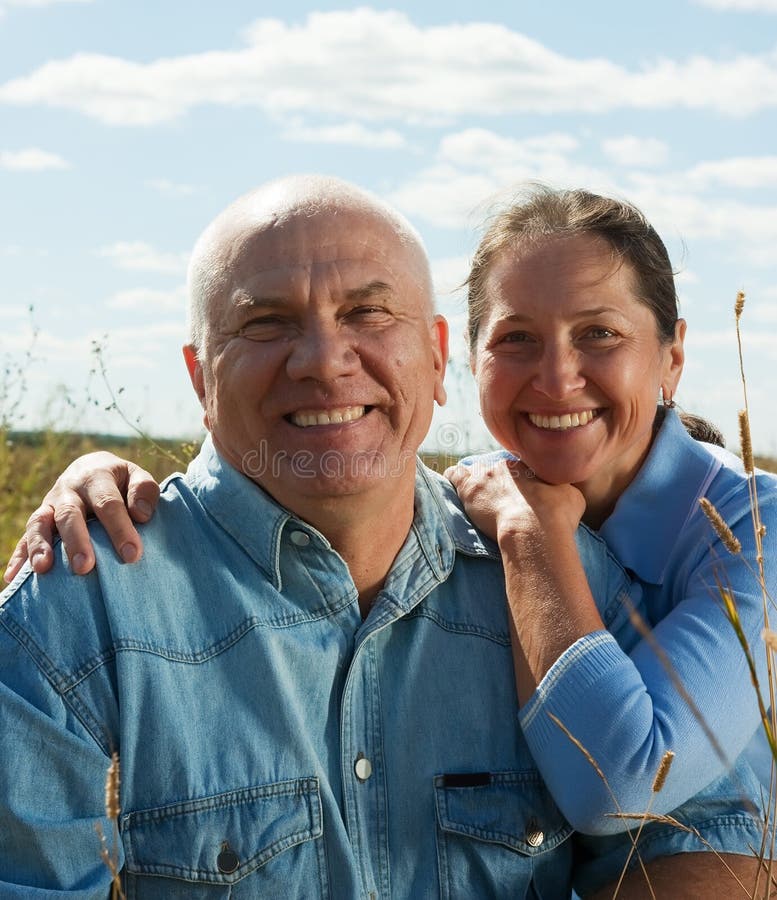 Happy senior couple stock image. Image of caucasian, smiling - 21402075