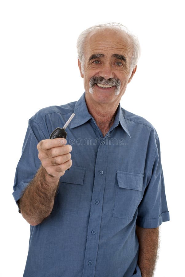 Older Driver stock image. Image of people, elderly, licence - 15739845