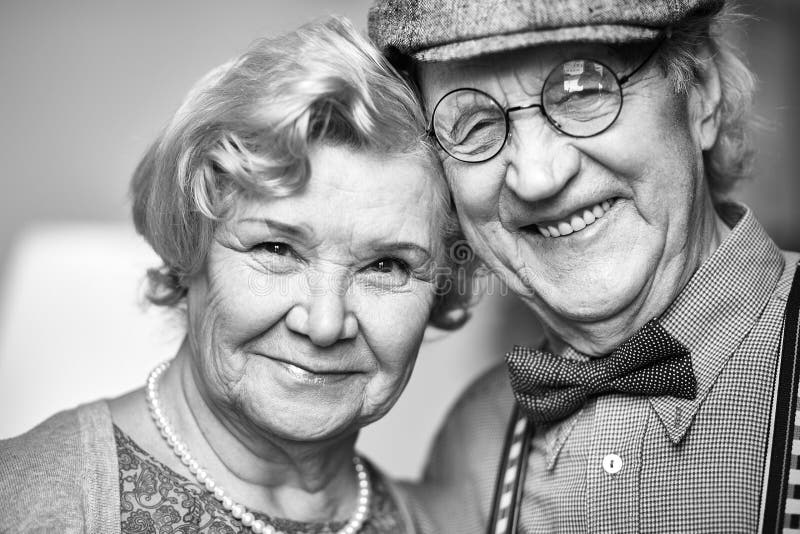 Happy seniors stock photo. Image of smiling, portrait - 58838996