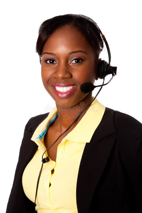 Happy Service Operator stock photo. Image of professional - 23998720
