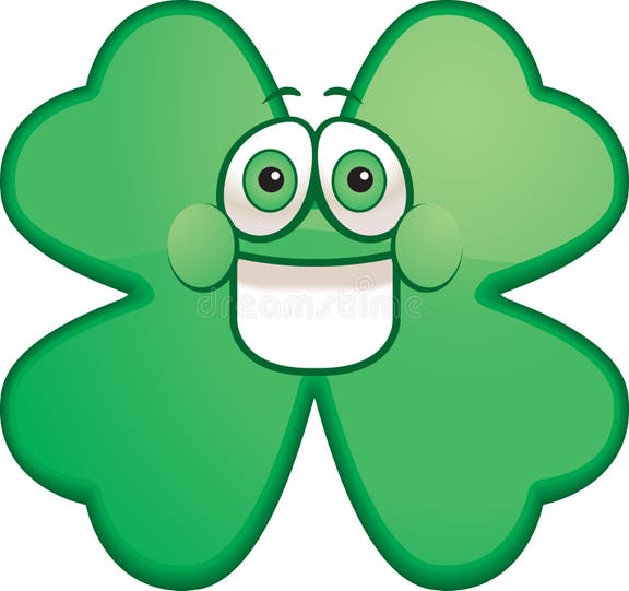 Happy Shamrock stock vector. Illustration of patrick, saint - 2295012