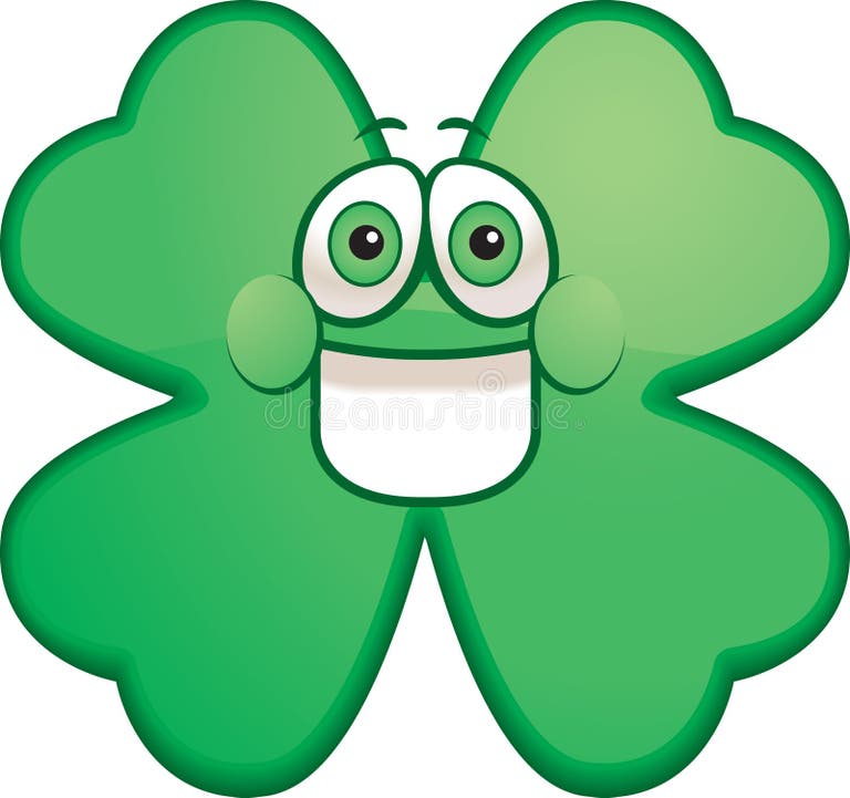 Shamrock Smiling Stock Illustrations – 2,131 Shamrock Smiling Stock ...