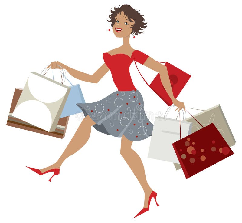 Happy Shopper Clipart 24,573 Happy Shopper Stock Vectors And Vector