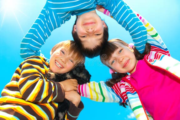 Happy Siblings stock image. Image of smiling, friend, childlike - 9086817