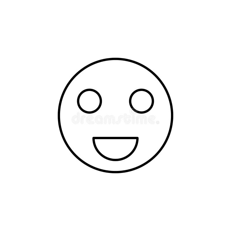 Happy Sign Icon. Element of Image Sign for Mobile Concept and Web Apps ...