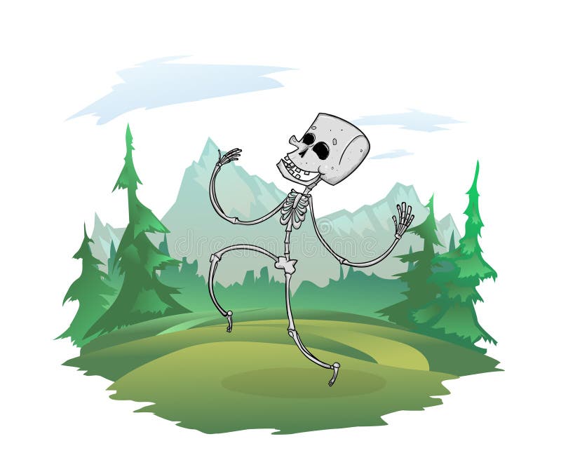 Skeleton Mountain Stock Illustrations – 633 Skeleton Mountain Stock ...