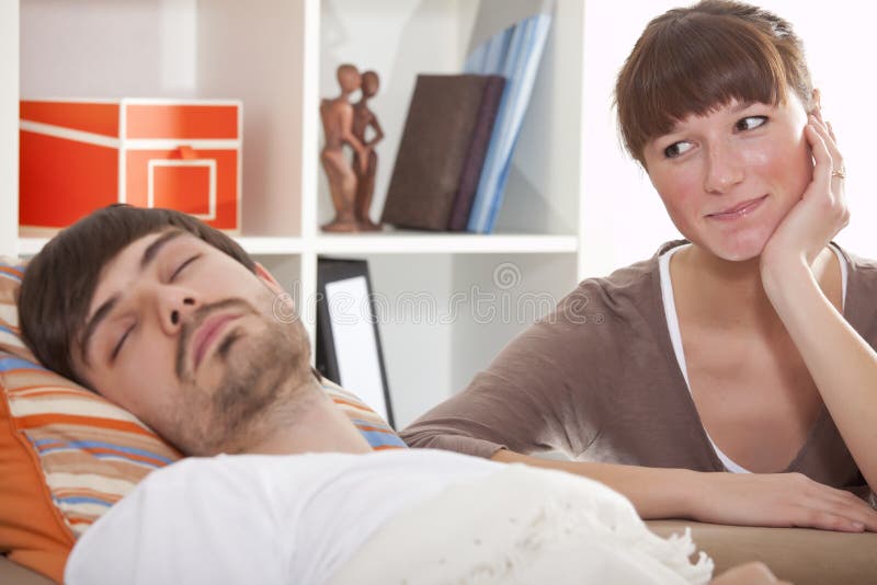 Happy sleep stock image. Image of handsome, sleeping - 17541127