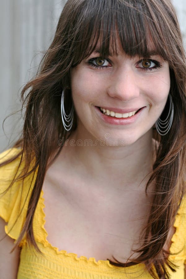 A happy smile stock image. Image of friendly, adult, friendliness ...