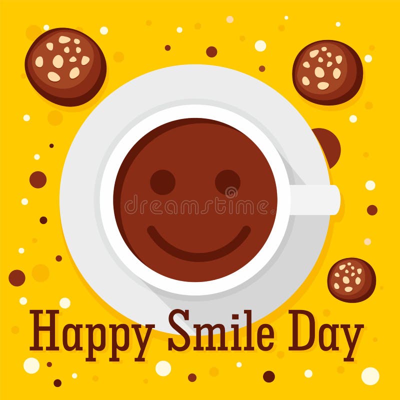 Smile Coffee Logo Designs Template Stock Vector - Illustration of smile ...