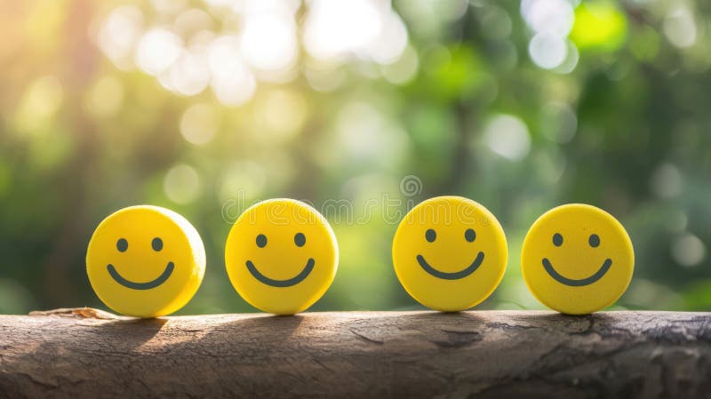 Happy Smiley Faces Representing Positivity and Joy in Healthcare Stock ...