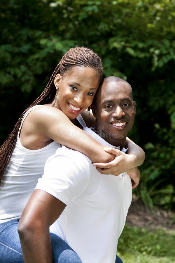 Happy Smiling African Couple Stock Image - Image of love, happy: 14594571