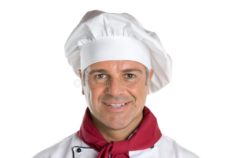 Happy chef at work stock photo. Image of people, caucasian - 26326500