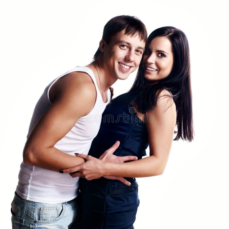 Two beautiful lovers stock photo. Image of connection - 11744362