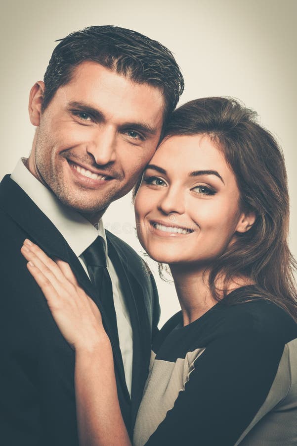 Happy smiling couple stock photo. Image of happiness - 49409916