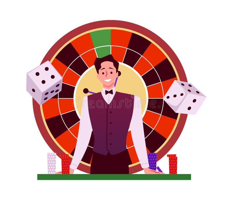 Croupier Work Stock Illustrations – 108 Croupier Work Stock ...