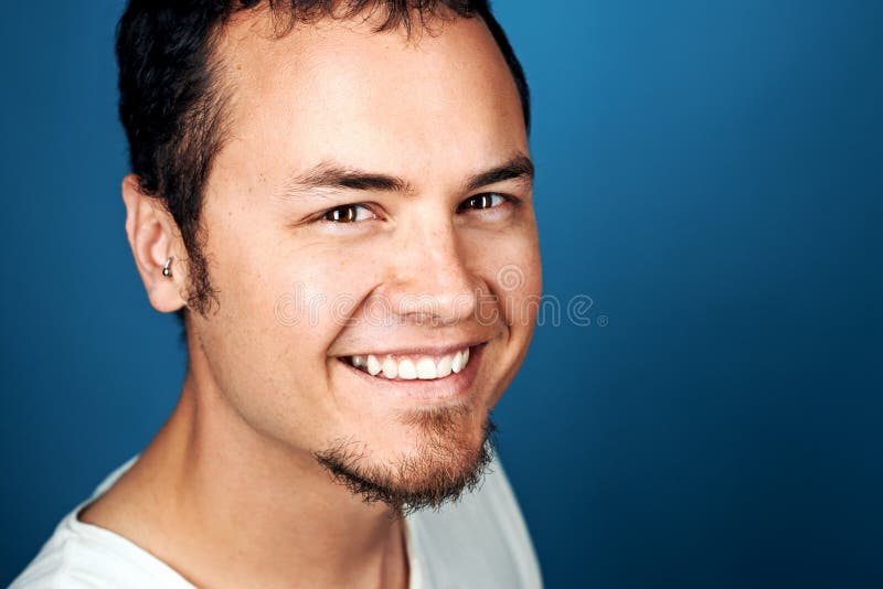 Real man face stock photo. Image of expression, male - 33714666