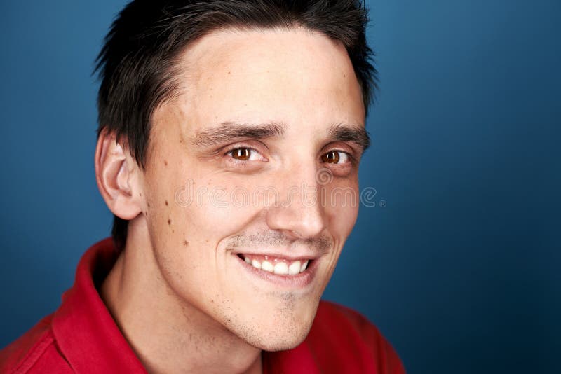Happy smiling man stock photo. Image of looking, confident - 33714780