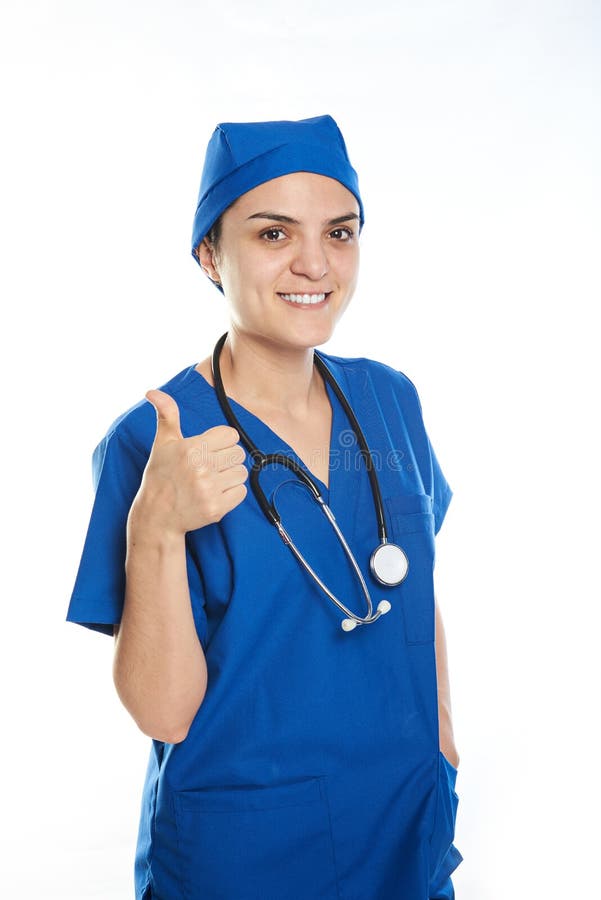 Happy smiling nurse stock photo. Image of dentist, caucasian - 70319158
