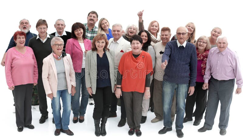 Happy Smiling People Stading Together Stock Photo - Image of lifestyle ...