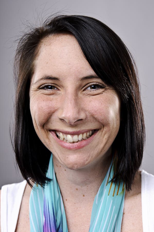 Happy smiling portrait stock photo. Image of complexion - 16562336