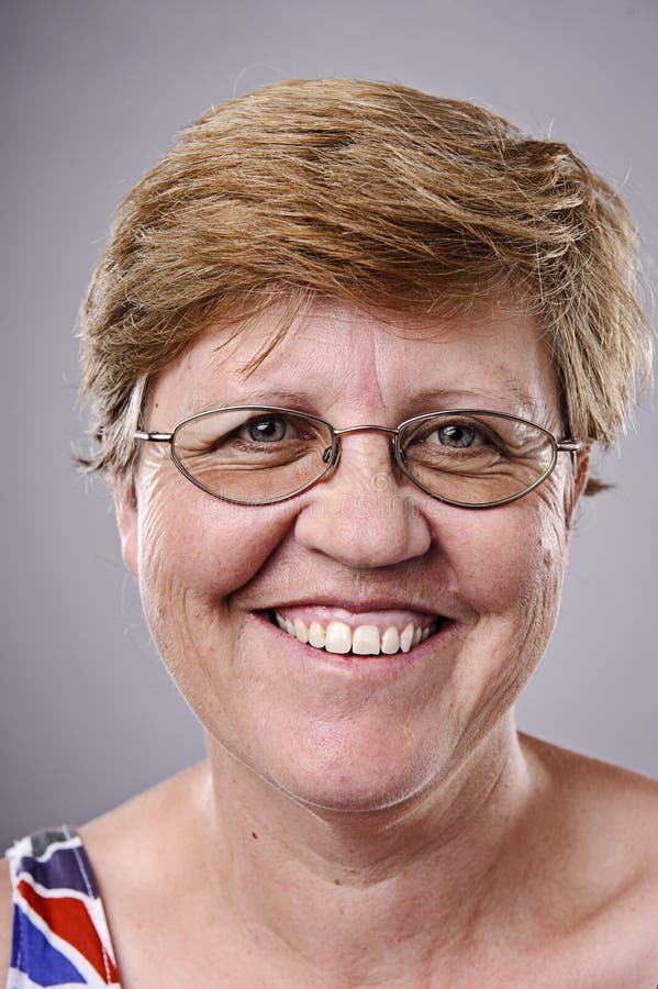 Smiling portrait woman stock photo. Image of background - 32390630