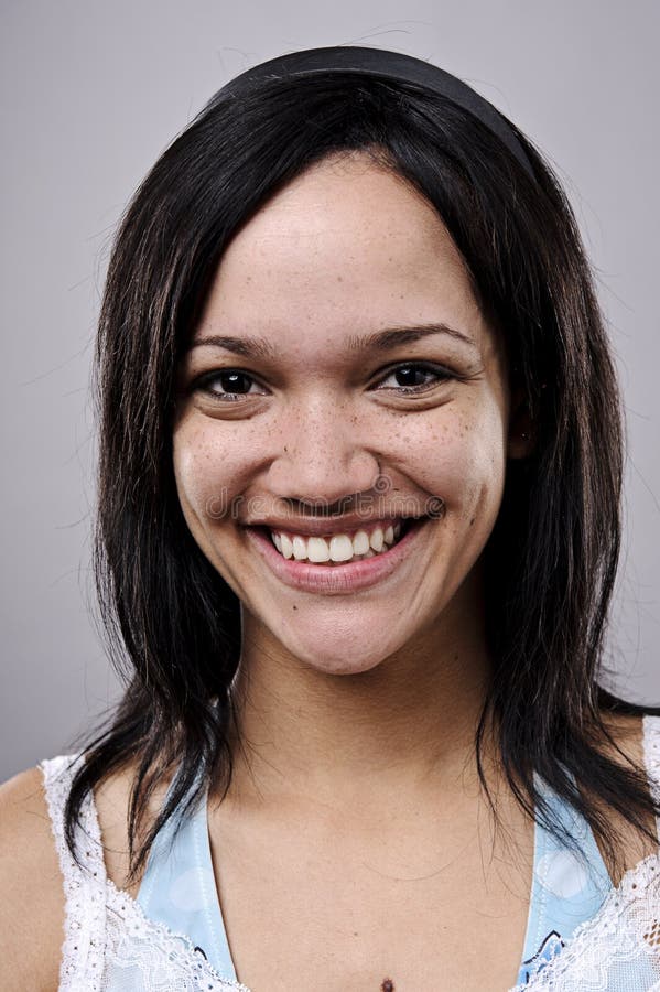 Happy smiling portrait stock photo. Image of happy, real - 16656504