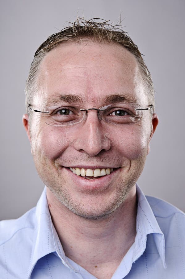 Happy smiling portrait stock photo. Image of isolated - 16656754