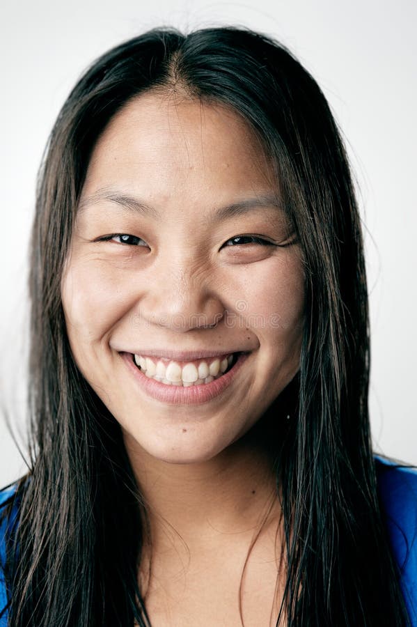 Real Normal Person Portrait Stock Photo - Image of studio, hair: 22299696