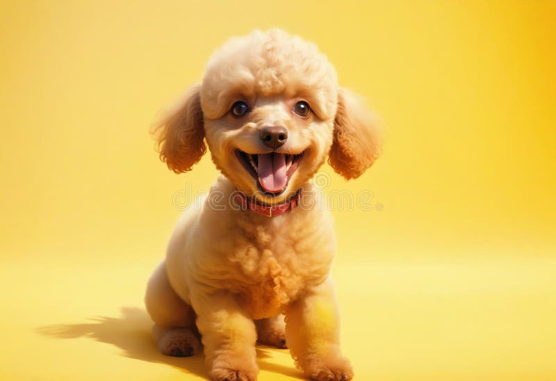 A Happy, Smiling Puppy Dog with a Cheerful Expression Stock ...